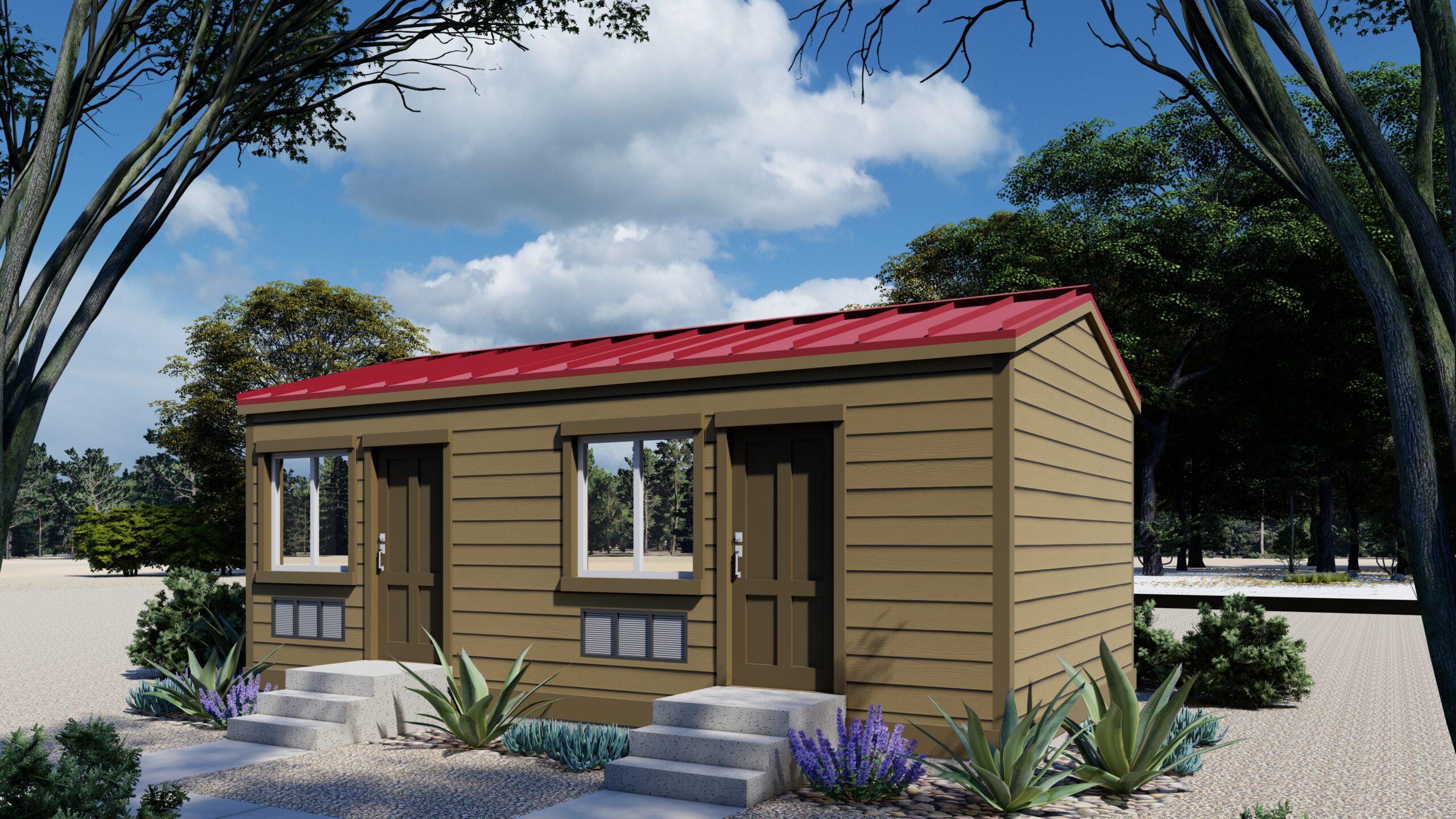 Employee Housing – Oasis – Duplex – Irontown Modular